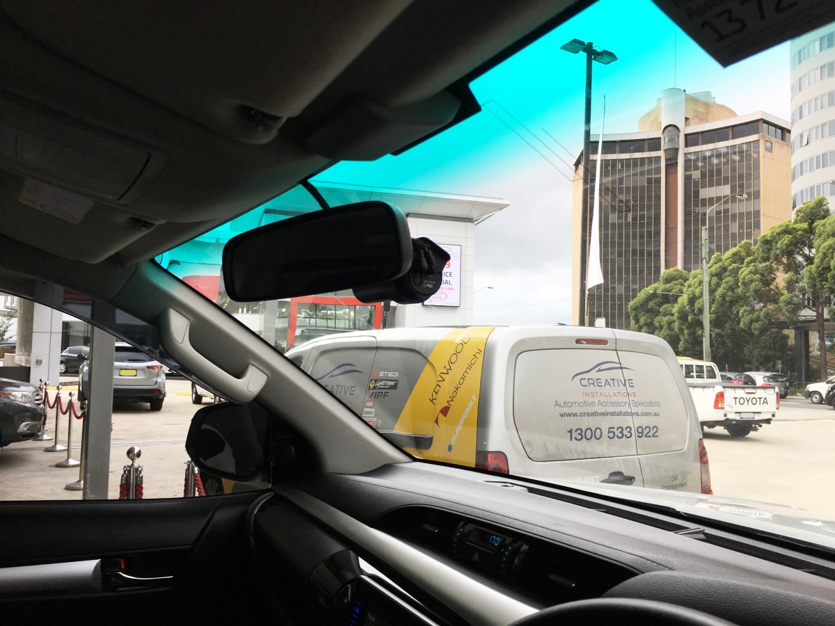 HiLux 2016 BlackVue DR750S-2CH Dash Cameras | Creative Installations