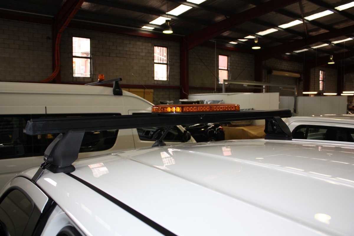 HiLux 2016 Britax LED Warning Light Microbar on roof rack | Creative ...