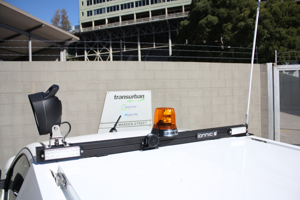 HiLux 2016 IONNIC 1275mm Minebar on Service Body | Creative Installations