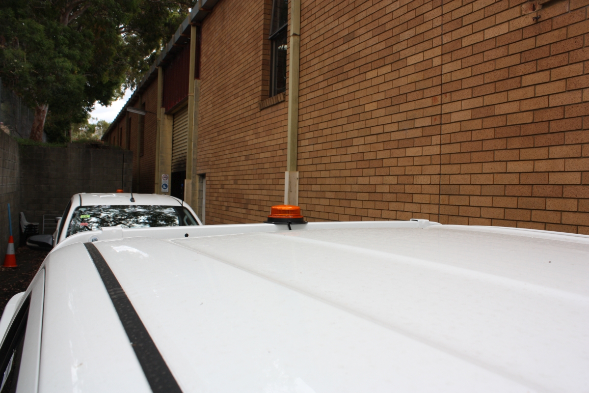 HiLux 2016 LED Rotating Amber Beacon | Creative Installations