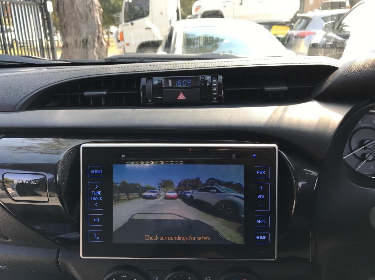 HiLux 2017 Integrated Reverse Camera | Creative Installations