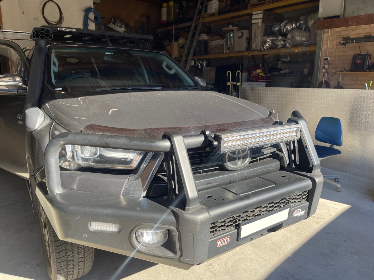 HiLux 2020 22" STEDI ST4K Double Row LED Light Bar | Creative Installations