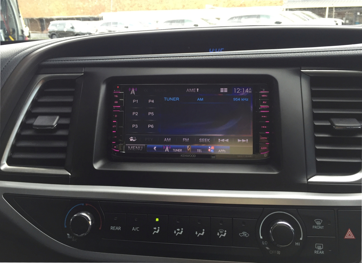 Kluger 2016 Kenwood DDX715WBT Infotainment System | Creative Installations