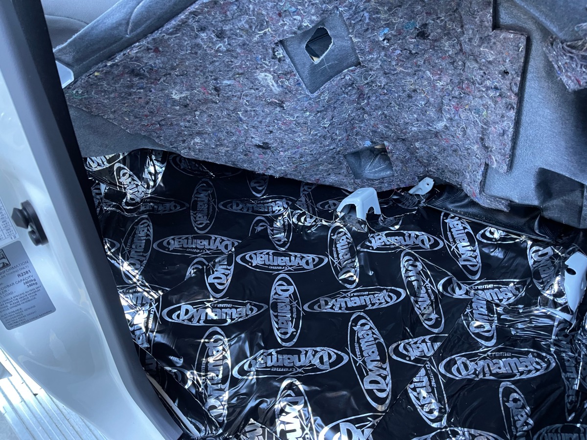 LandCruiser 2019 Dynamat Sound Deadening | Creative Installations