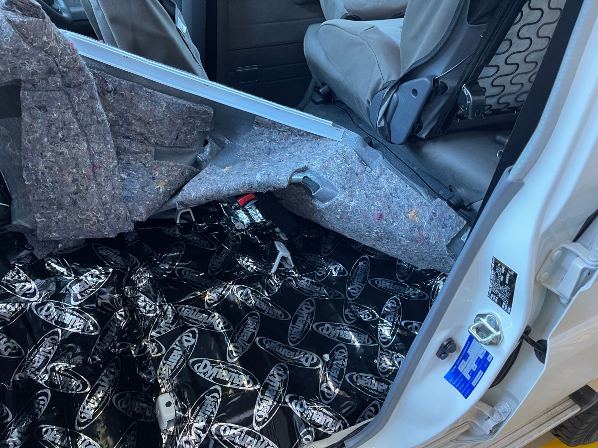 LandCruiser 2019 Dynamat Sound Deadening | Creative Installations