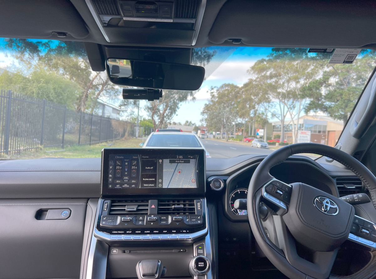 LandCruiser 2023 BlackVue DR770X-2CH Dash Cameras | Creative Installations