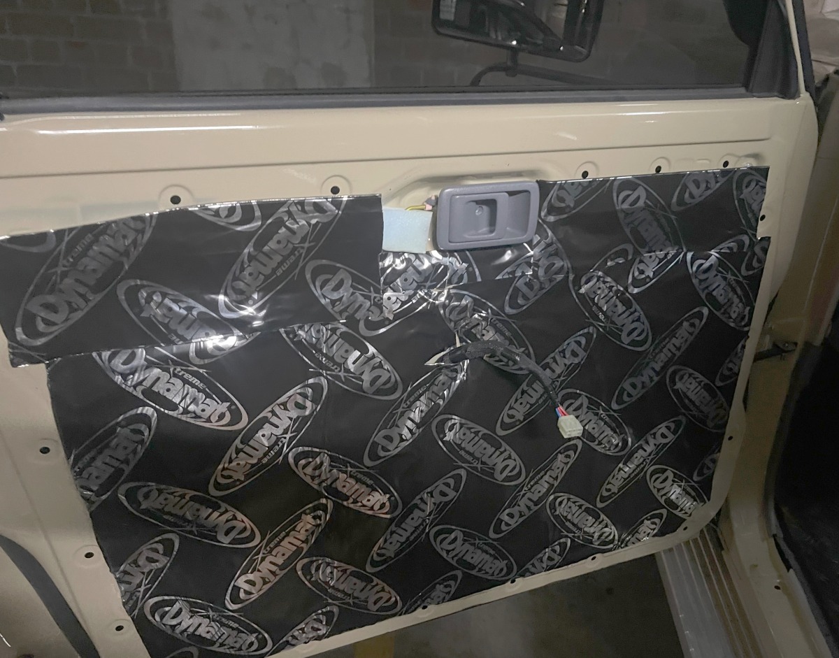 LandCruiser 2023 Dynamat Sound Deadening | Creative Installations