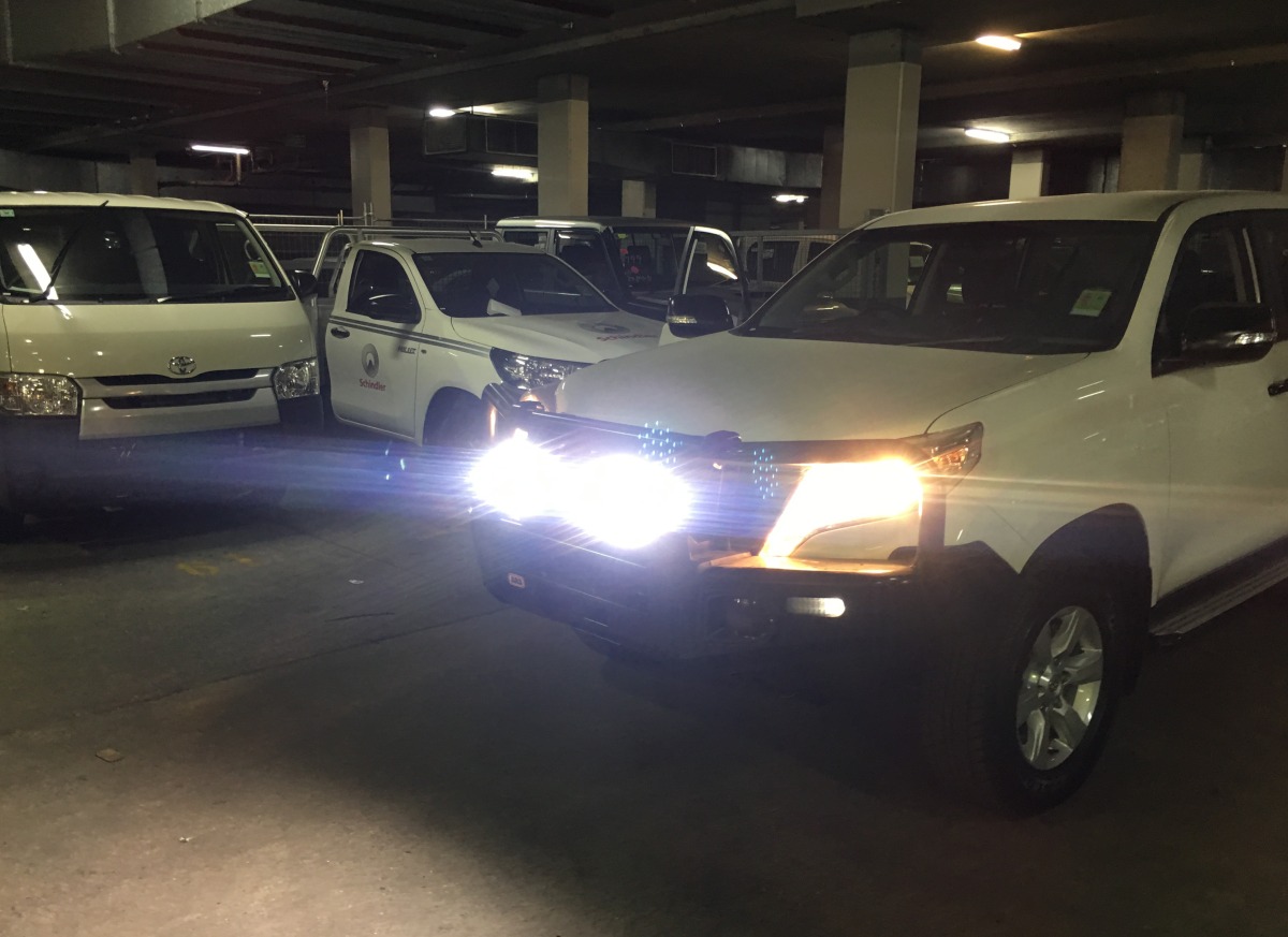 Prado 2017 Great Whites 220 LED Driving Lights | Creative Installations