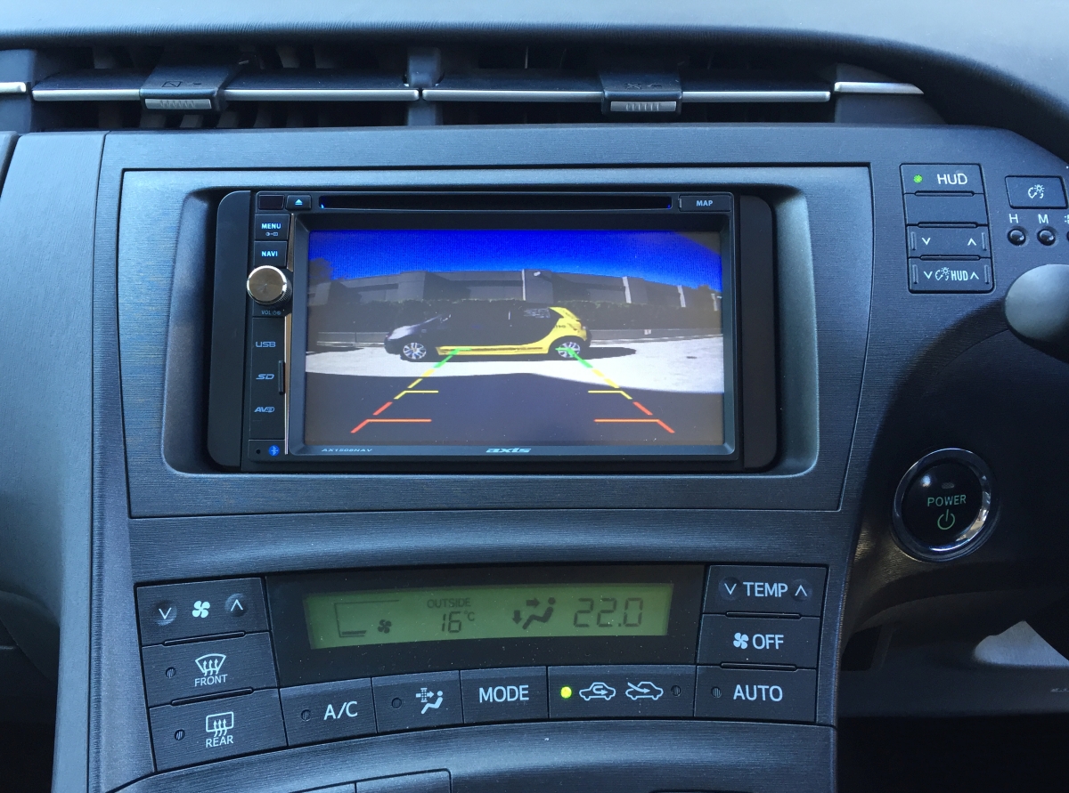 Prius 2010 Axis 1508NAV Sat Nav | Creative Installations