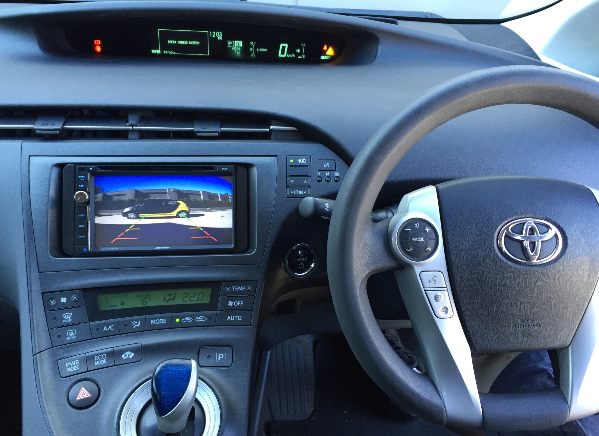 Prius 2010 Axis 1508NAV Sat Nav | Creative Installations