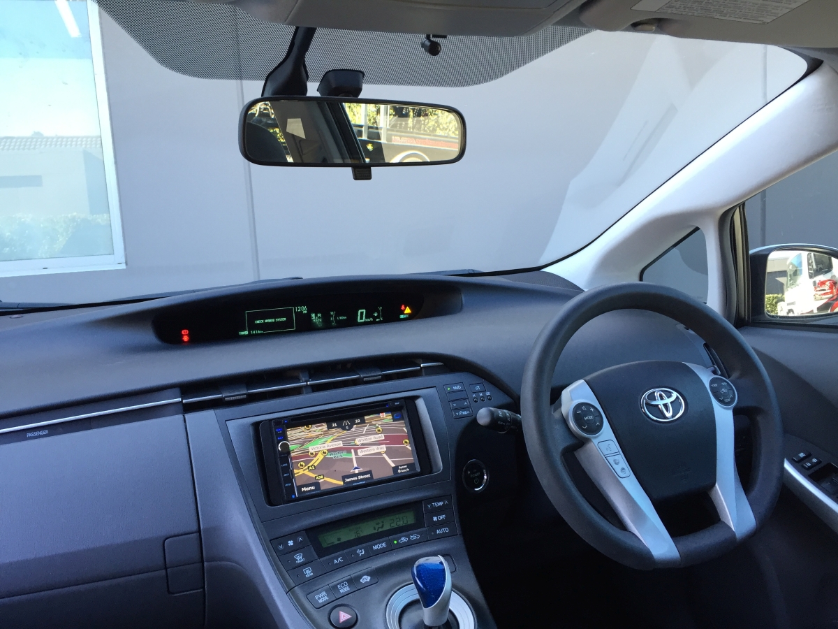 Prius 2010 Axis 1508NAV Sat Nav | Creative Installations