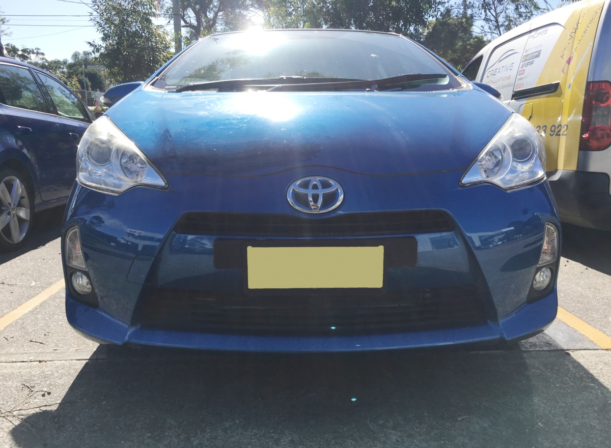 Prius 2013 Front Parking Sensors | Creative Installations