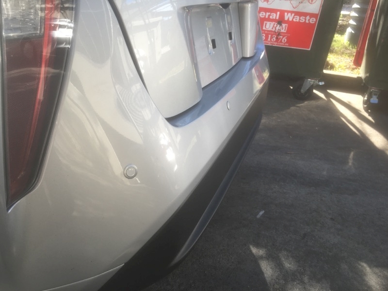 Prius 2016 Reverse Parking Sensors - Beeping | Creative Installations