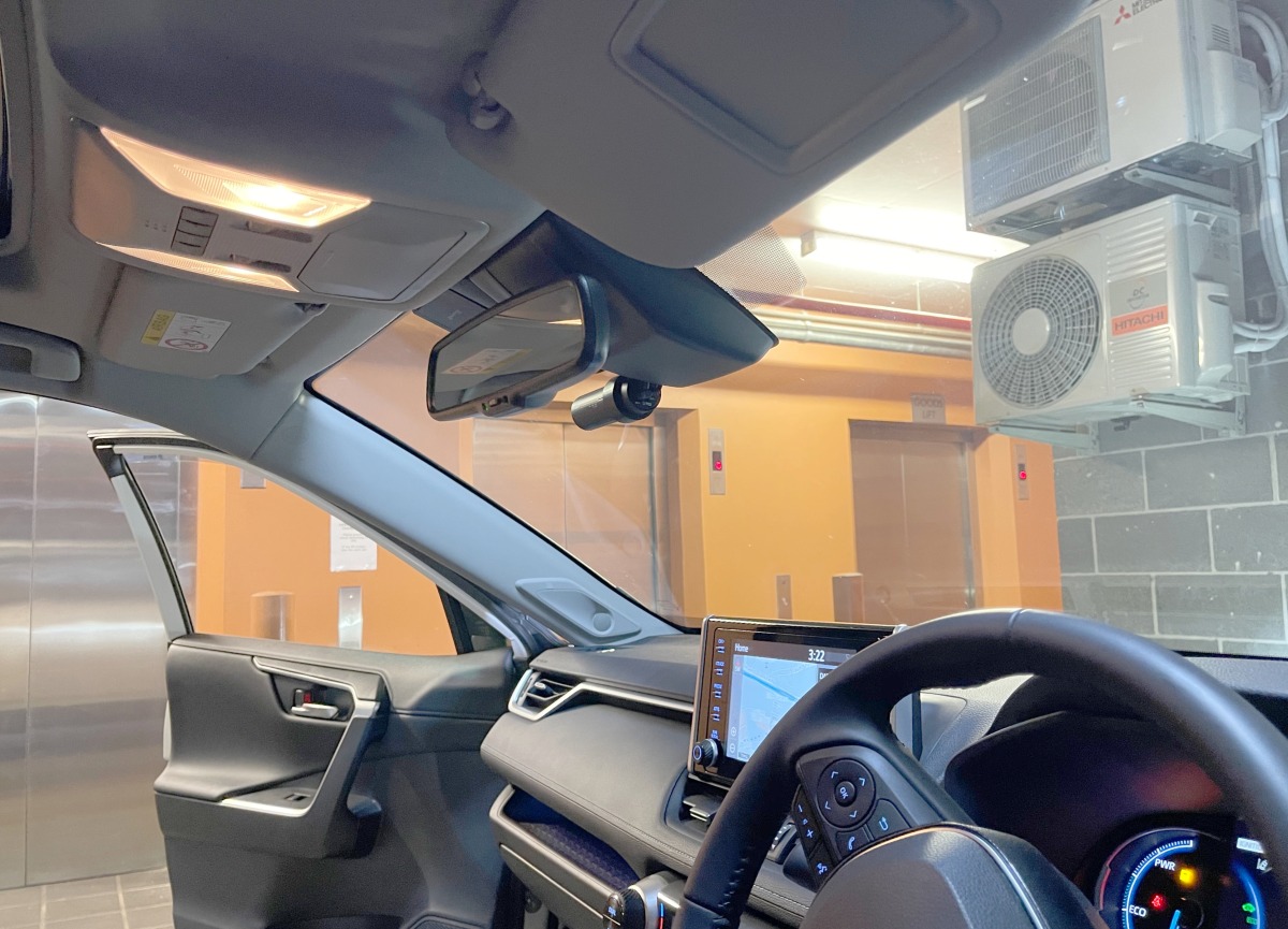 RAV4 2020 BlackVue DR900X-2CH Dash Cameras | Creative Installations