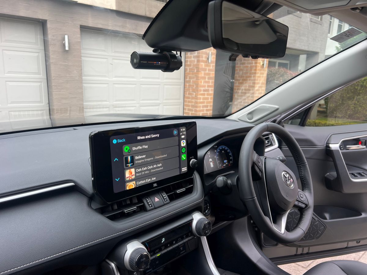 RAV4 2024 BlackVue DR970X-2CH Plus Dash Cams | Creative Installations