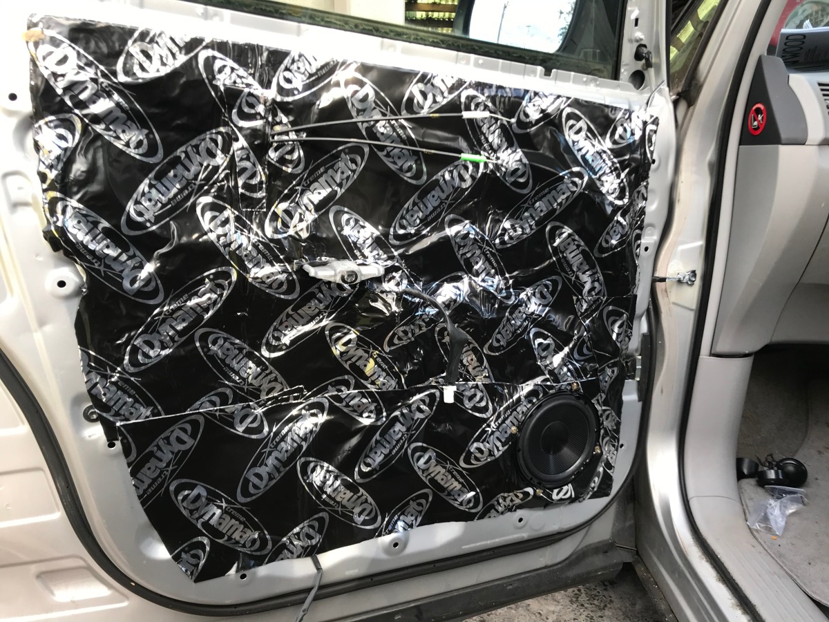 Tarago 2008 Dynamat Sound Deadening | Creative Installations