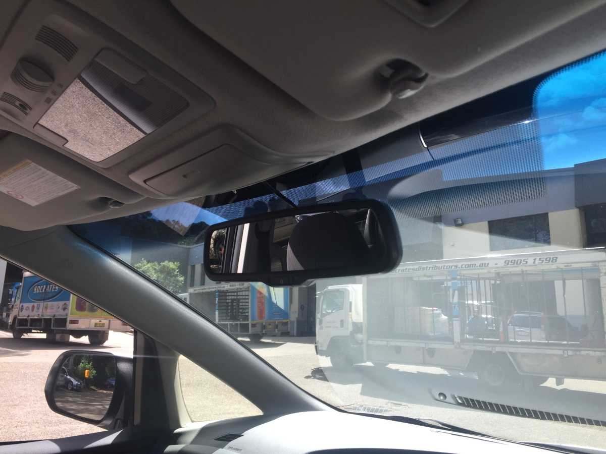 Tarago 2016 Replacement Reverse Mirror Monitor | Creative Installations