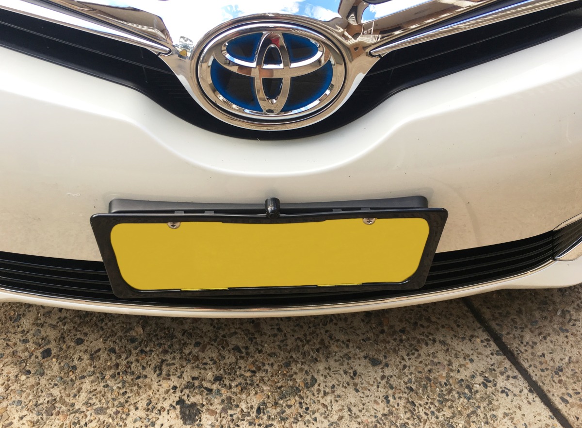 Yaris 2017 Integrated Front Camera | Creative Installations