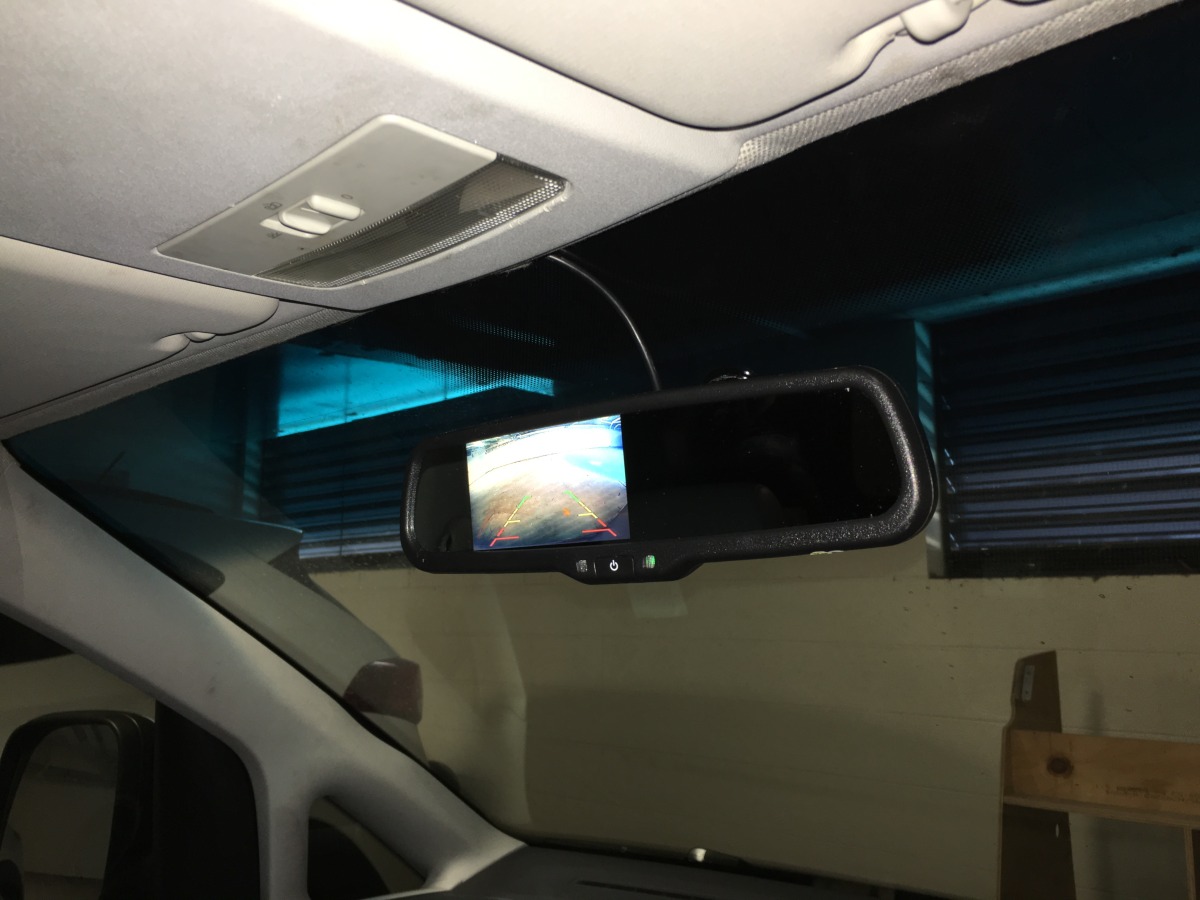 Caddy 2008 Replacement Reverse Mirror Monitor | Creative Installations