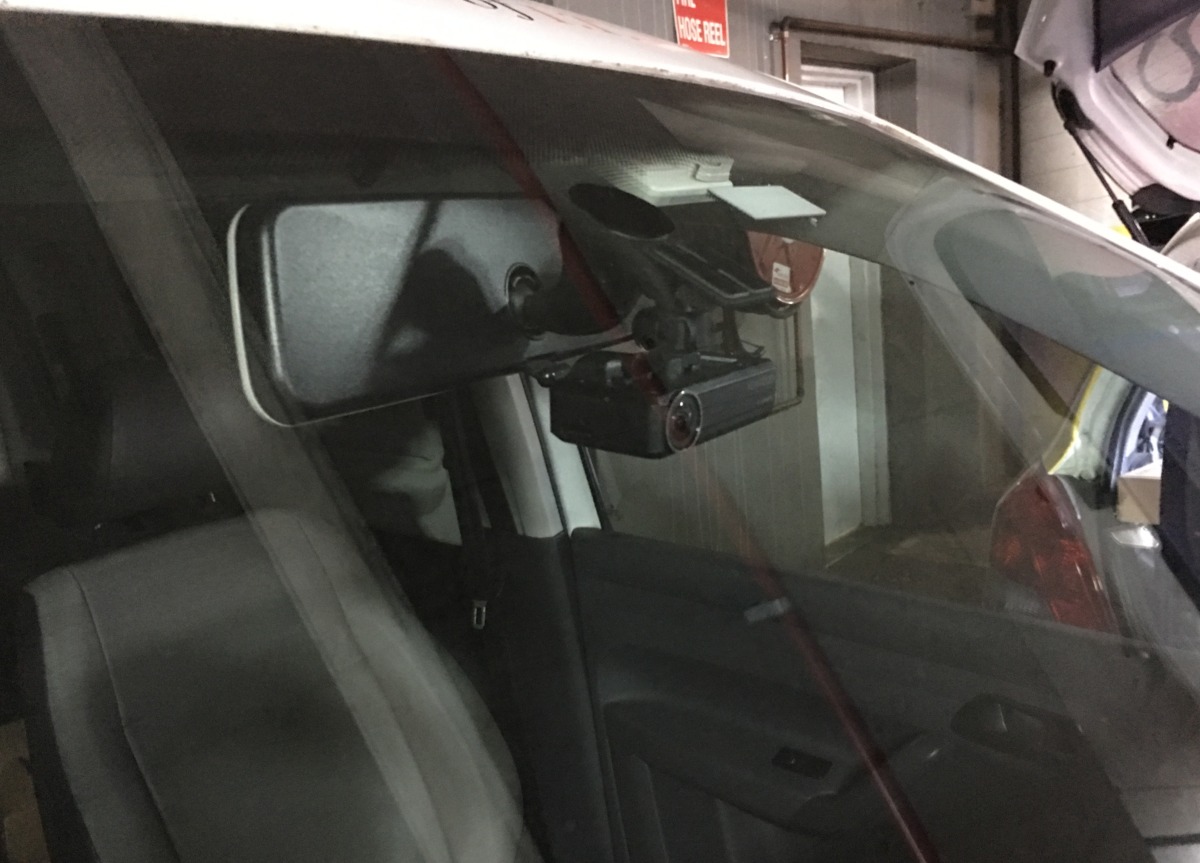 Caddy 2011 Kenwood DRV-N520 Dash Camera | Creative Installations