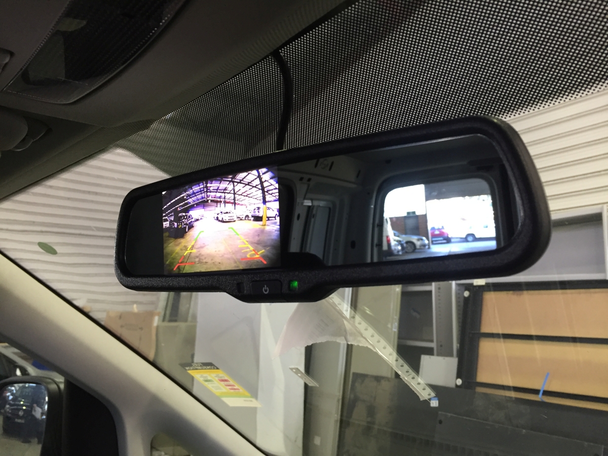 Caddy 2016 Replacement Reverse Mirror Monitor | Creative Installations