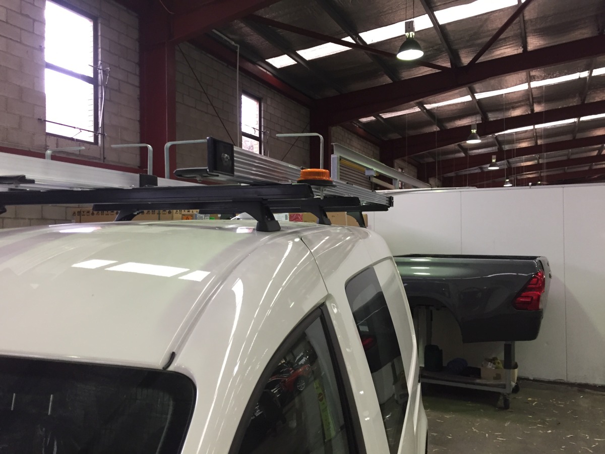 Caddy 2016 LED Rotating Amber Beacons on roof racks | Creative ...