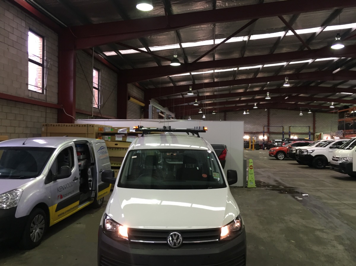 Caddy 2016 LED Rotating Amber Beacons on roof racks | Creative ...