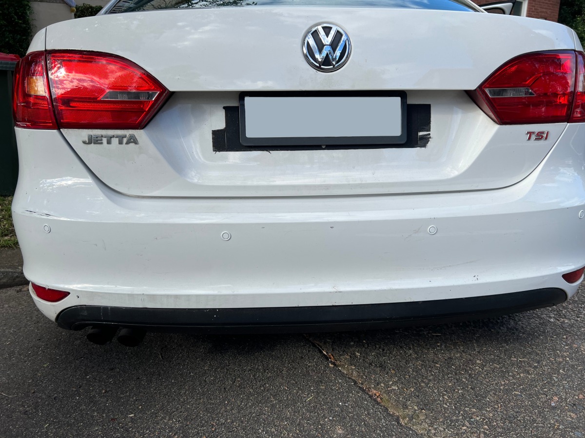 Jetta 2011 Reverse Parking Sensors - Beeping | Creative Installations