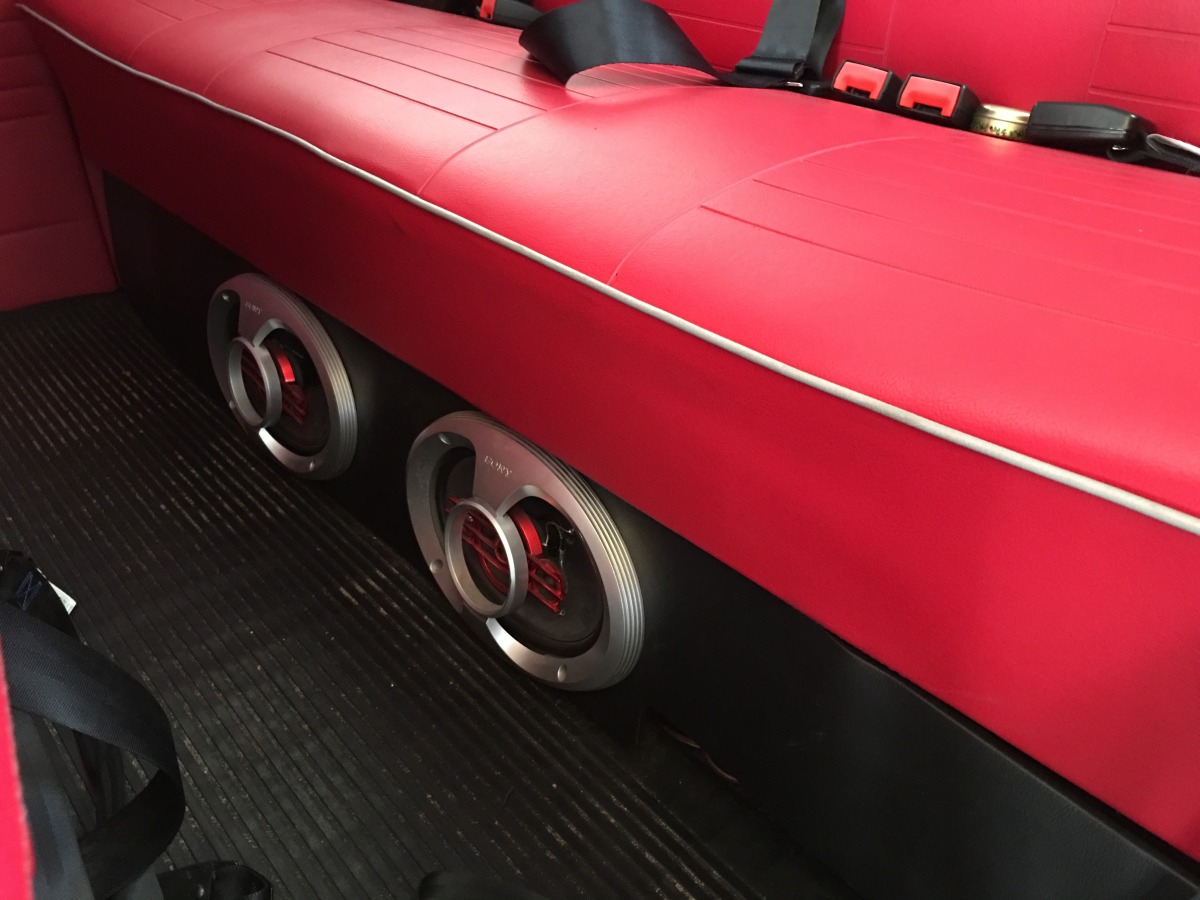 VW Kombi Van 1975 Sony Speakers | Creative Installations