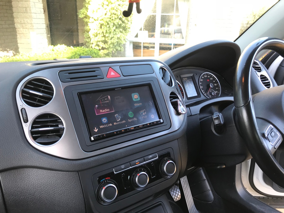 Tiguan 2011 Kenwood DMX8018S Infotainment System | Creative Installations