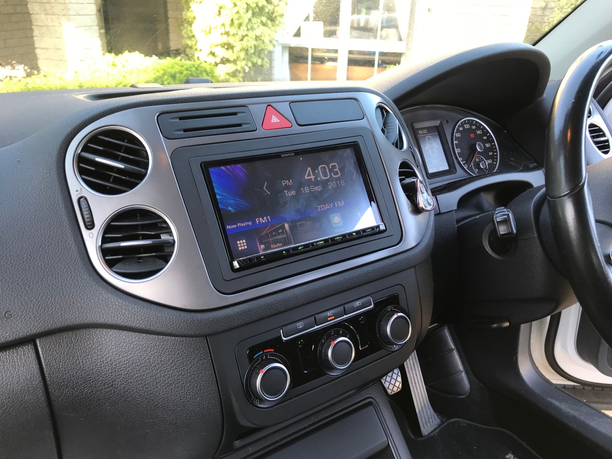 Tiguan 2011 Kenwood DMX8018S Infotainment System | Creative Installations