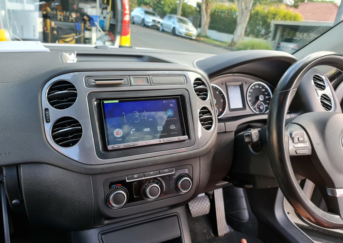 Tiguan 2012 Sony XAV-AX5000 Head Unit | Creative Installations