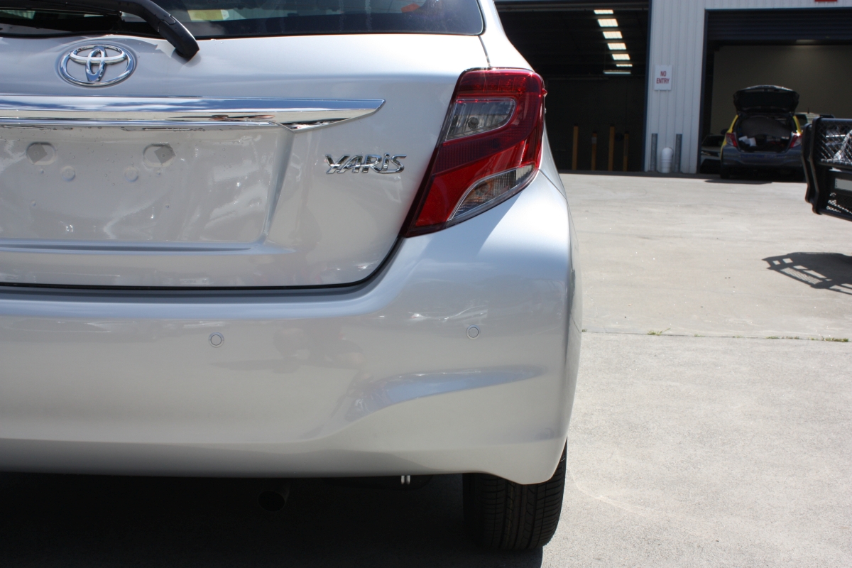 Yaris 2015 Reverse Parking Sensors - Beeping | Creative Installations