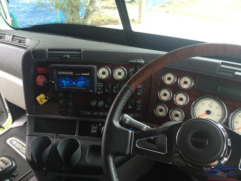 Freightliner Coronado 114 Portfolio | Creative Installations