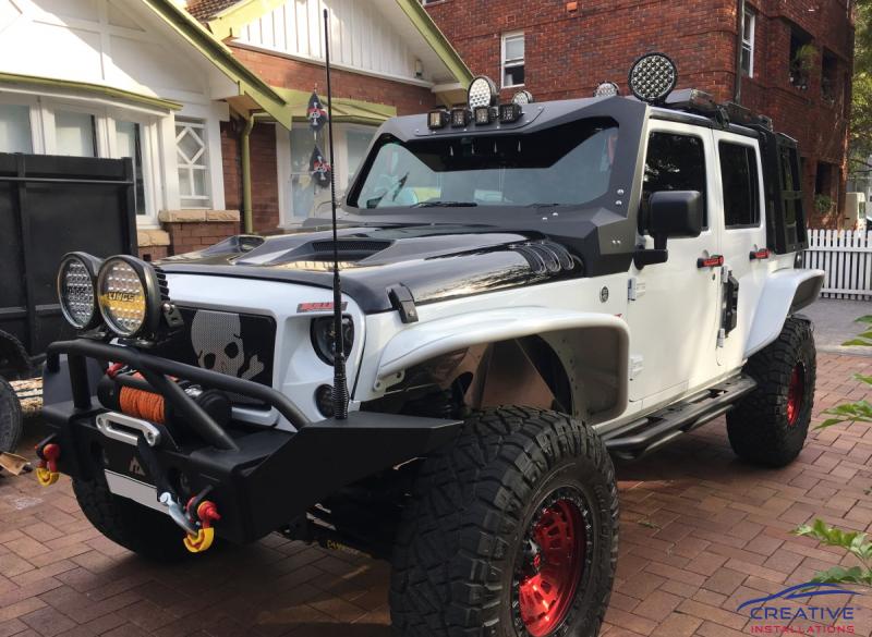 Jeep Wrangler Portfolio | Creative Installations