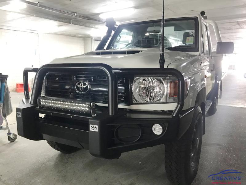 Toyota LandCruiser Portfolio | Creative Installations